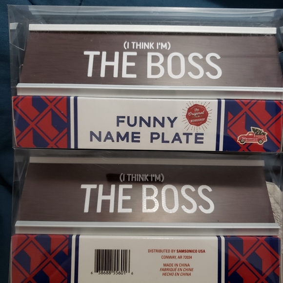Office | Funny Name Plate Set Of 2 | Poshmark